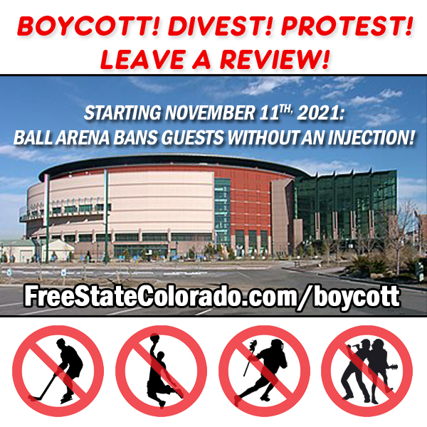 Boycott Venues Requiring Injections! Leave a Review, Protest, Divest ...
