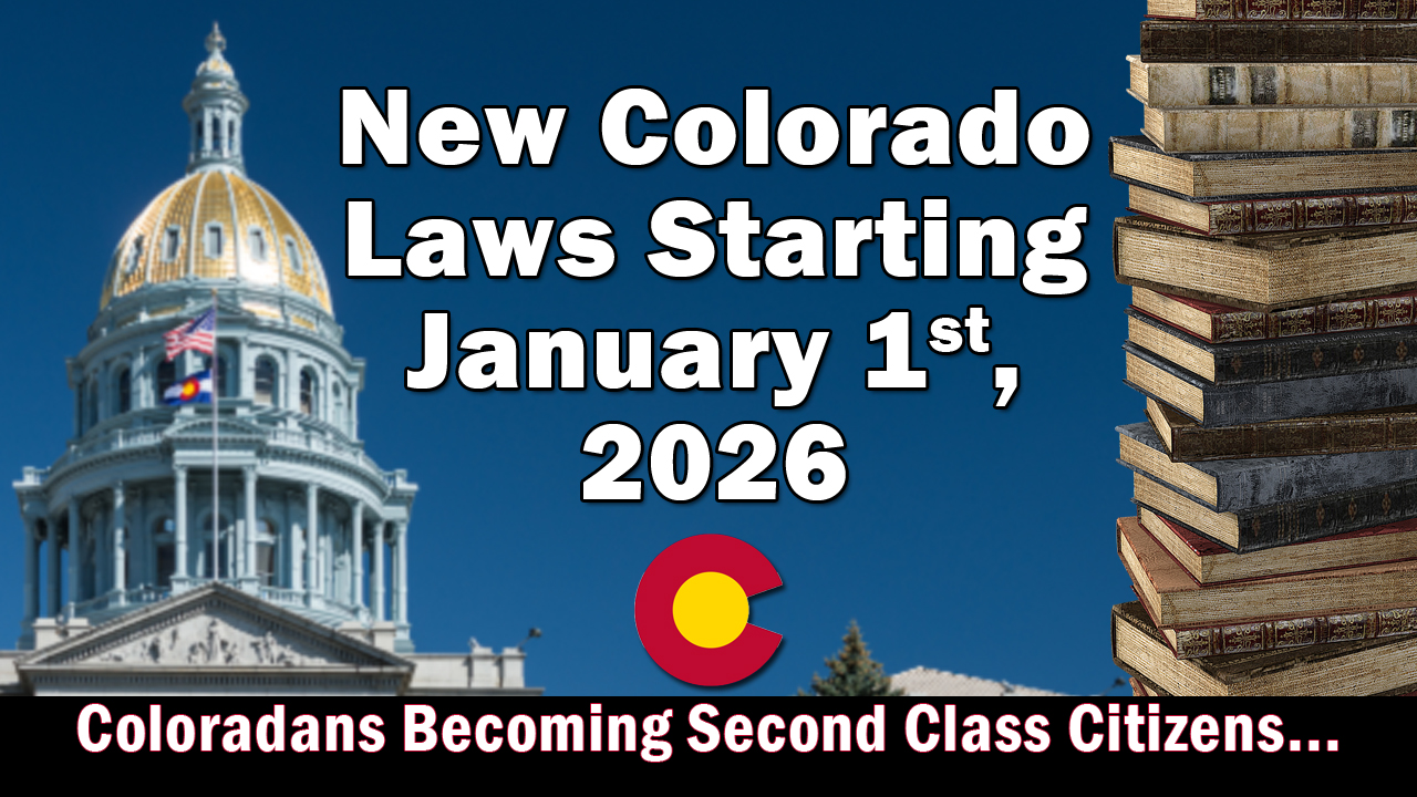 Colorado’s New Laws Starting on January 1st, 2026 – Free State Colorado